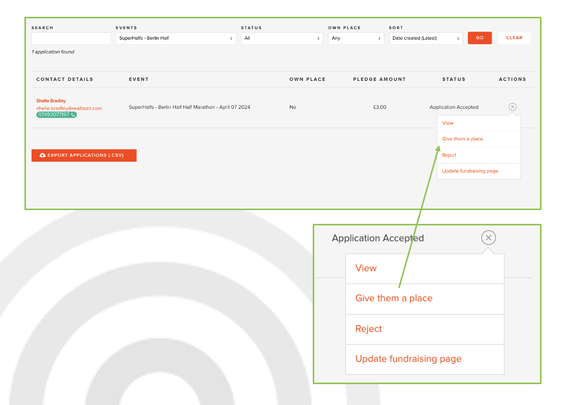 How do my runners get their entry codes and complete their official ...